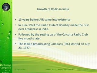 Radio in India | PPT