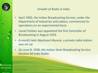 Radio in India | PPT