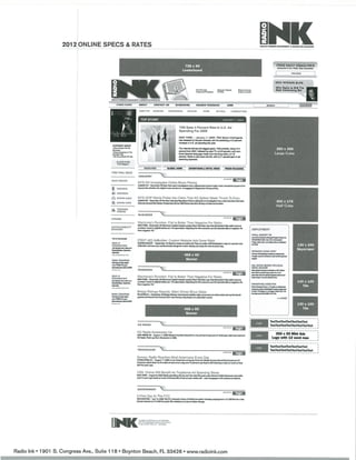 Radio ink media kit | PDF