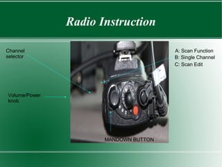 Radio instruction | PPT