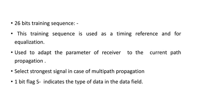 GSM Radio interface | PPTX | Computer Networking | Computing