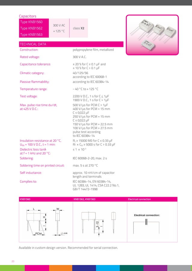 Radio Interference Suppression Capacitors and Filters | PDF | Radio ...