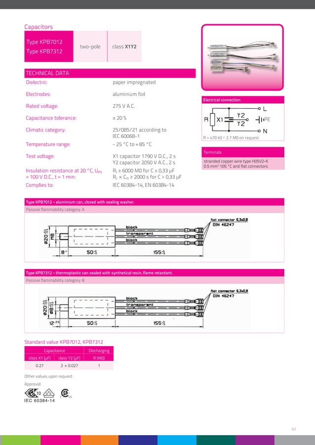 Radio Interference Suppression Capacitors and Filters | PDF | Radio Control | Hobbies & Interests