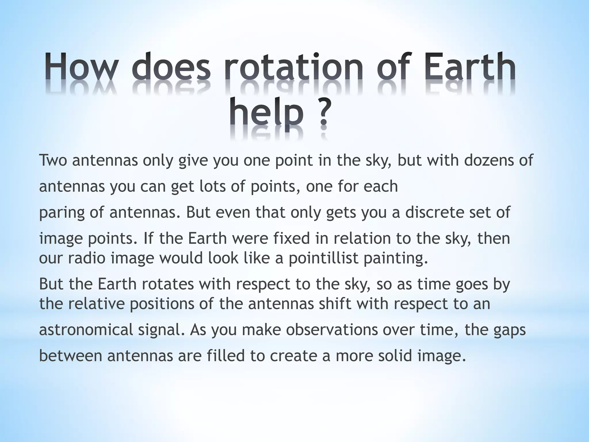 Radio interferometery | PPT