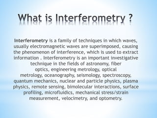 Radio interferometery | PPT