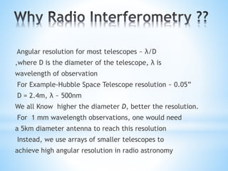 Radio interferometery | PPT