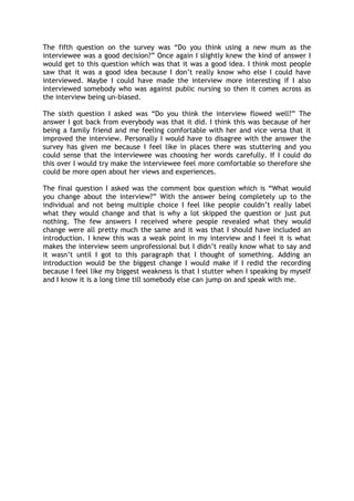 Radio interview evaluation | ODT