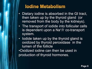 Postoperative Radioiodine Ablation in Thyroid Cancer | PPTX