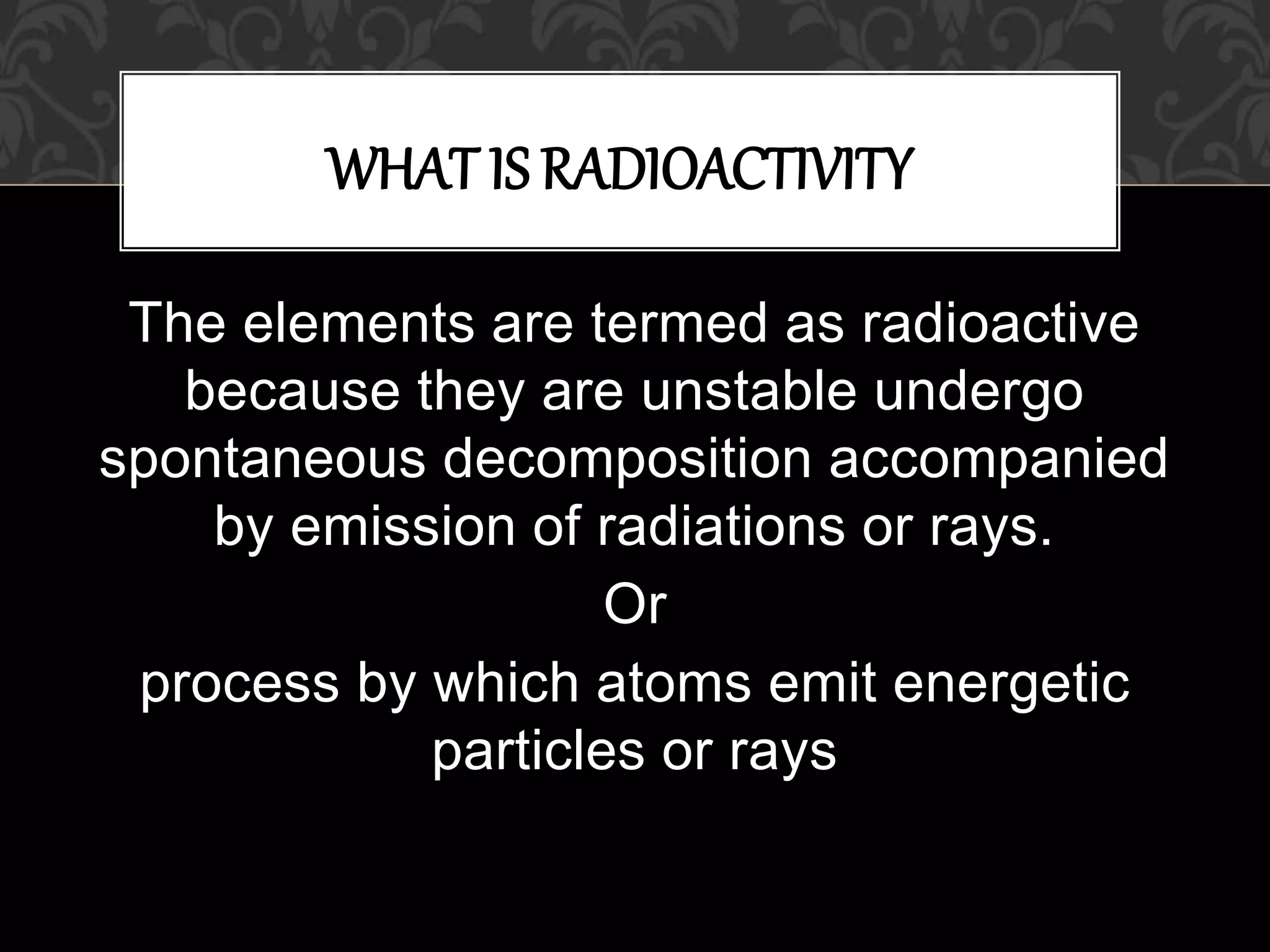 Radio isotope | PPT