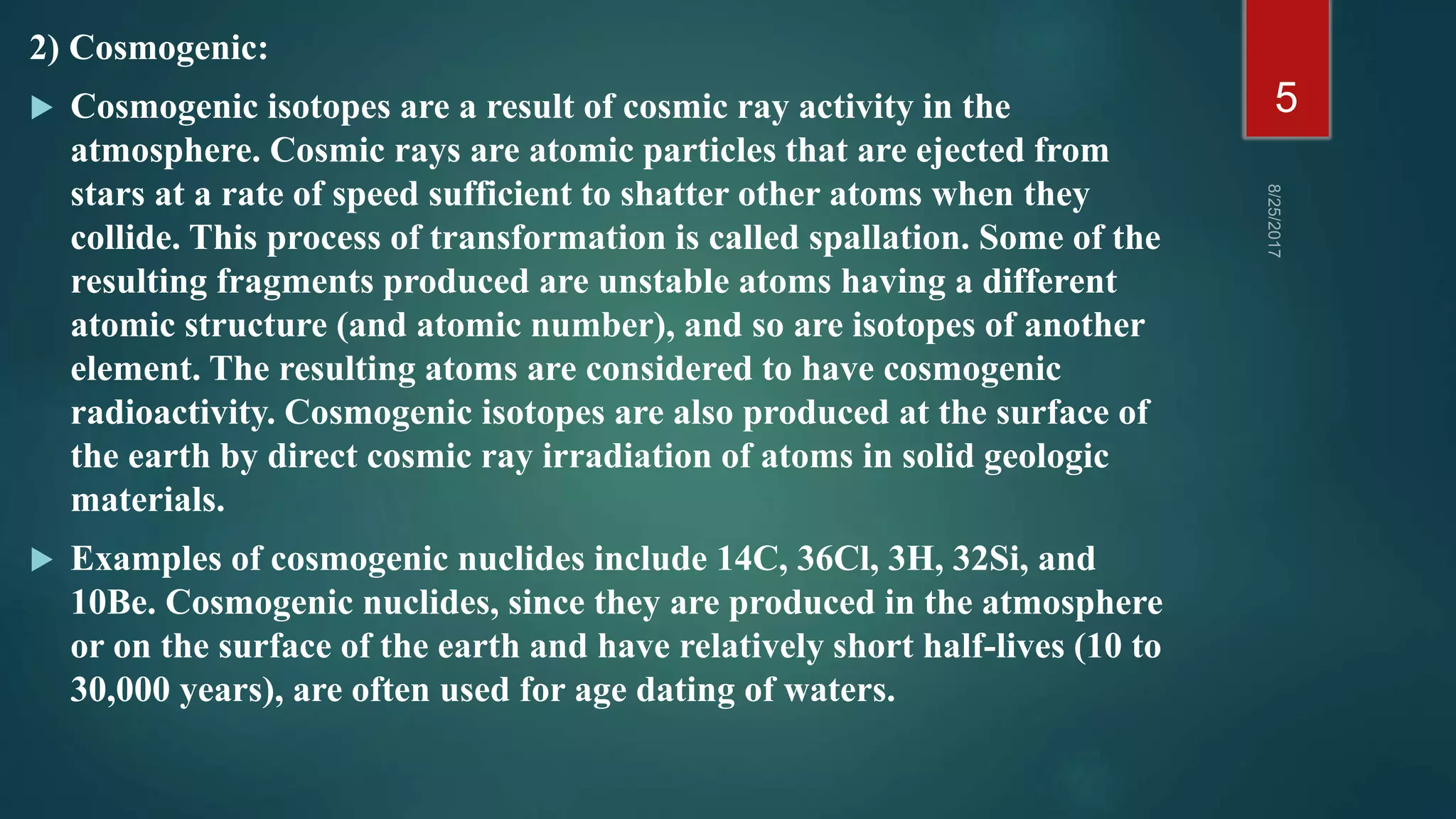 Radio isotopes | PPTX