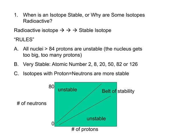 Radioisotopes.ppt isotopes ppt isotope at best | PPT