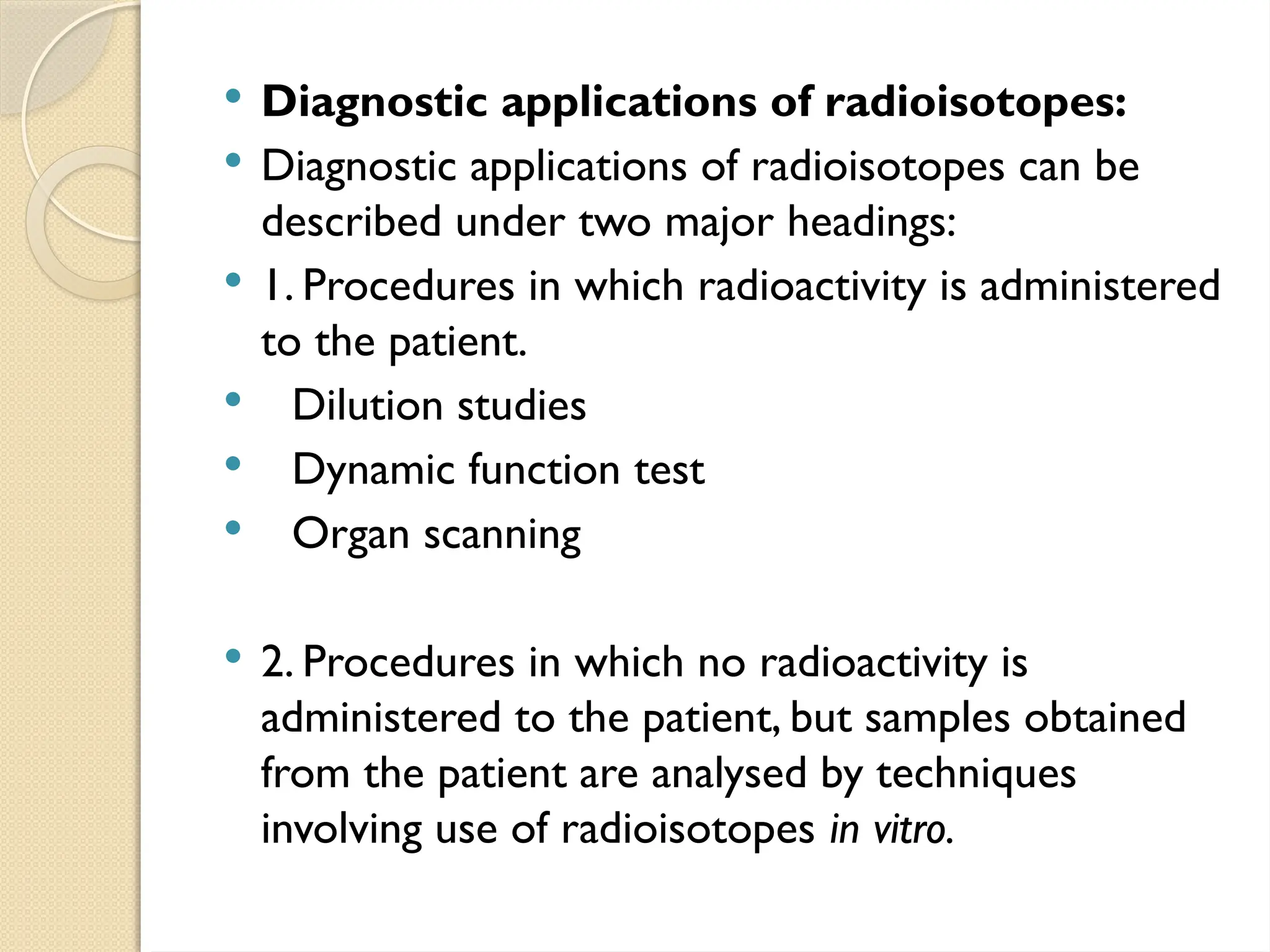 radio isotopes full notes with proper description | PPT