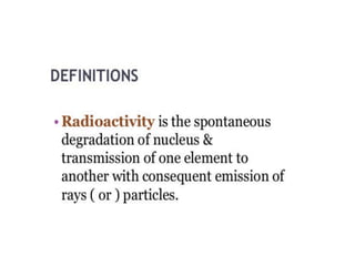 Radioisotopes(1).pdf physical chemistry of milk | PDF