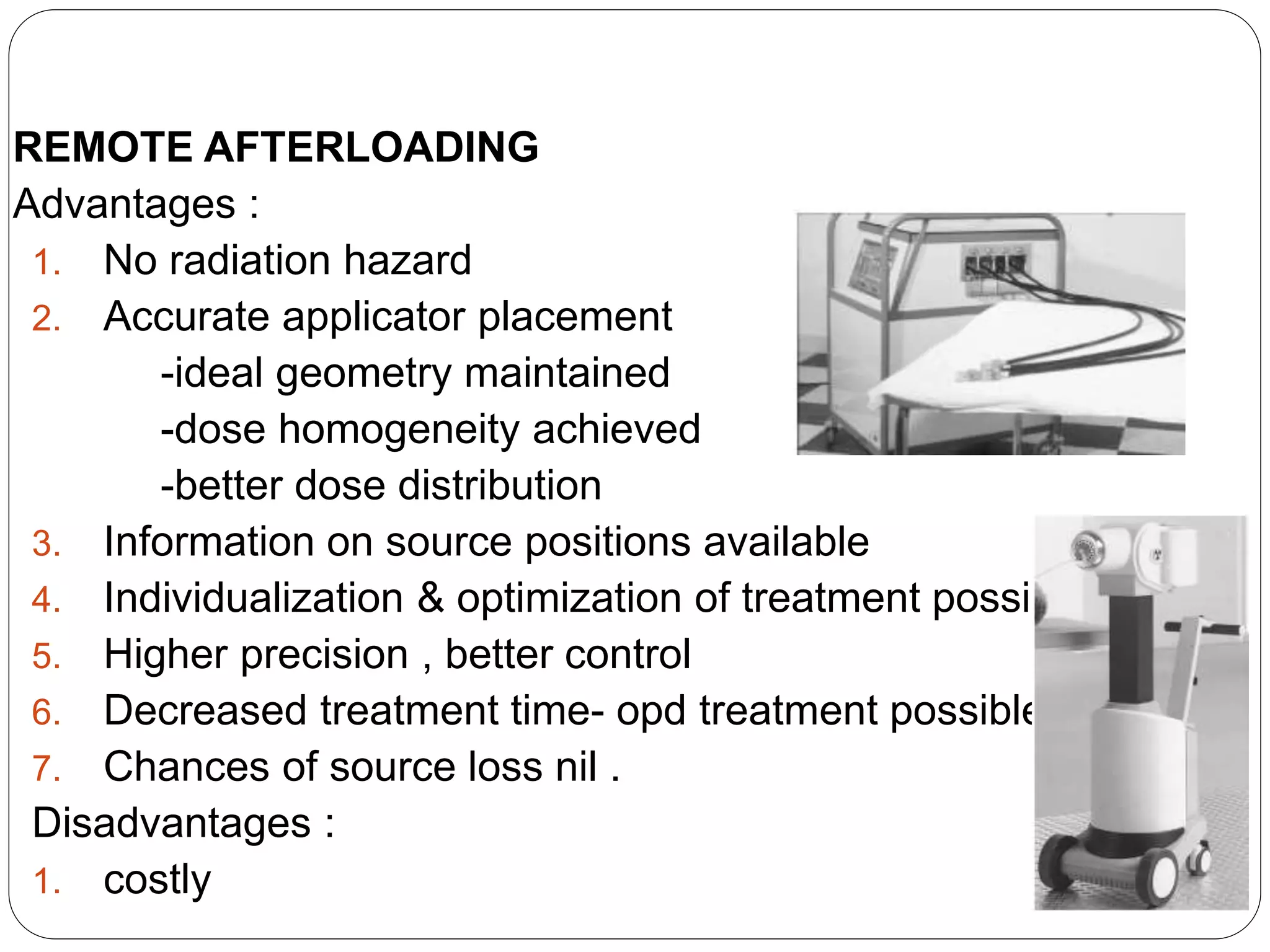 Radioisotopes and dose rates used for brachytherapy | PPTX