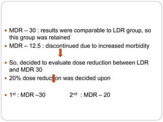 Radioisotopes and dose rates used for brachytherapy | PPTX