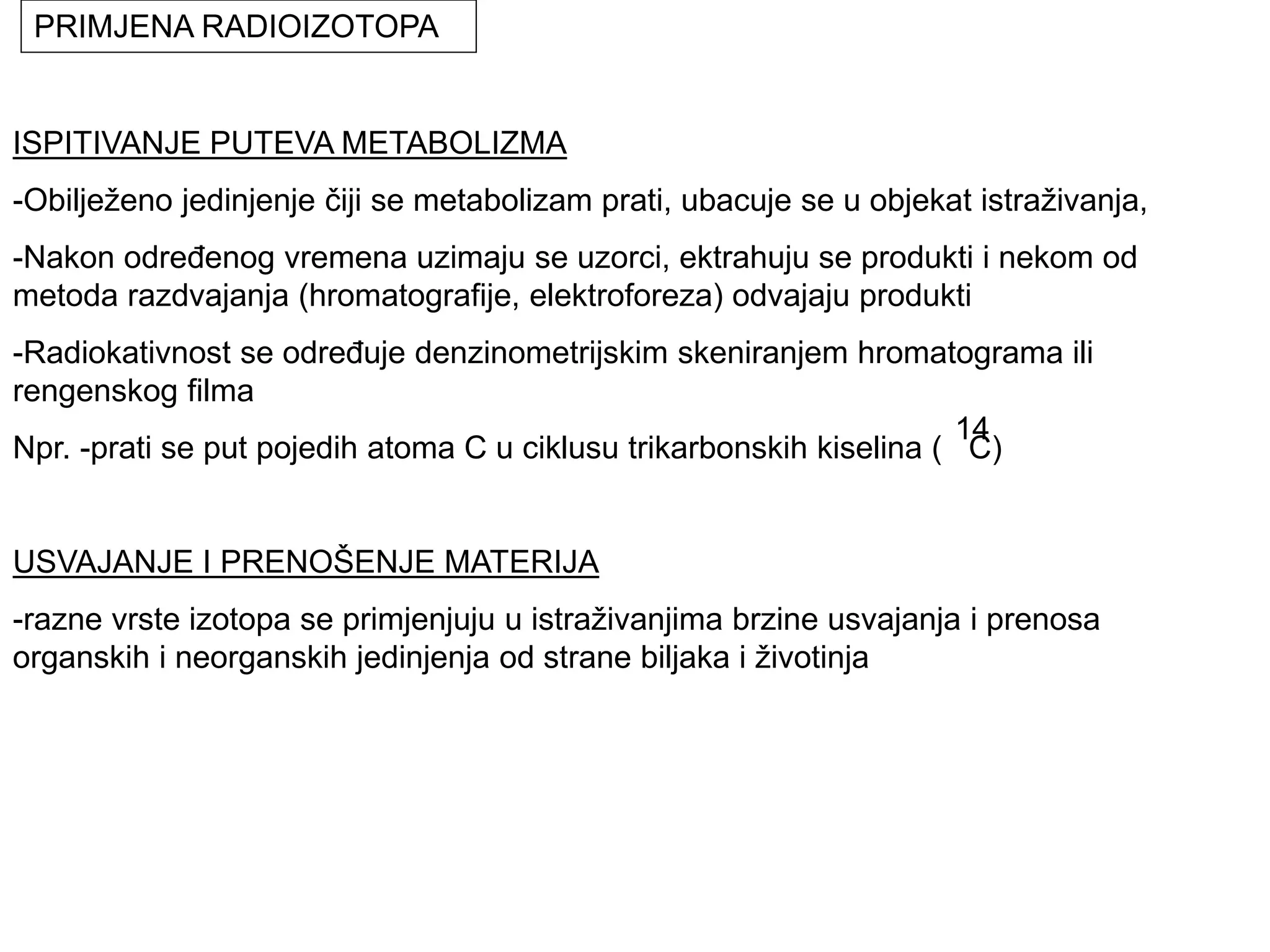 radioizotopi Powerpoint prezentacijaaaaa | PPT