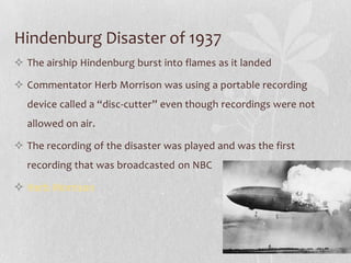 Radio journalism | PPTX | History | Genres