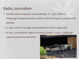 Radio journalism | PPTX
