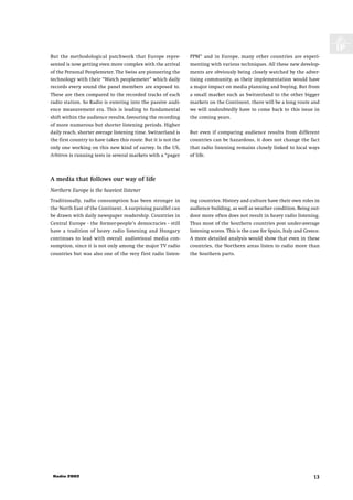 Radio Key Facts 2002 | PDF | Europe Travel | Travel Locations