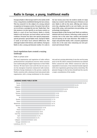 Radio Key Facts 2002 | PDF | Europe Travel | Travel Locations