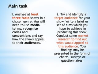 Radio kingsdale media gcse | PPT
