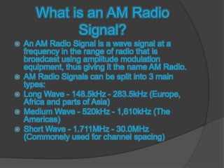 Radio Lab Report | PPTX