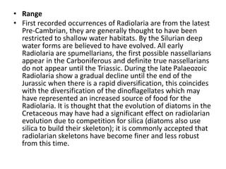 Morphotaxonmy, classification of Radiolaria | PPTX