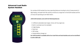 Radio load link with anti-rotation plate to keep the pin in its correct ...