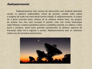 Radiolocatie radioastronomie | PPTX