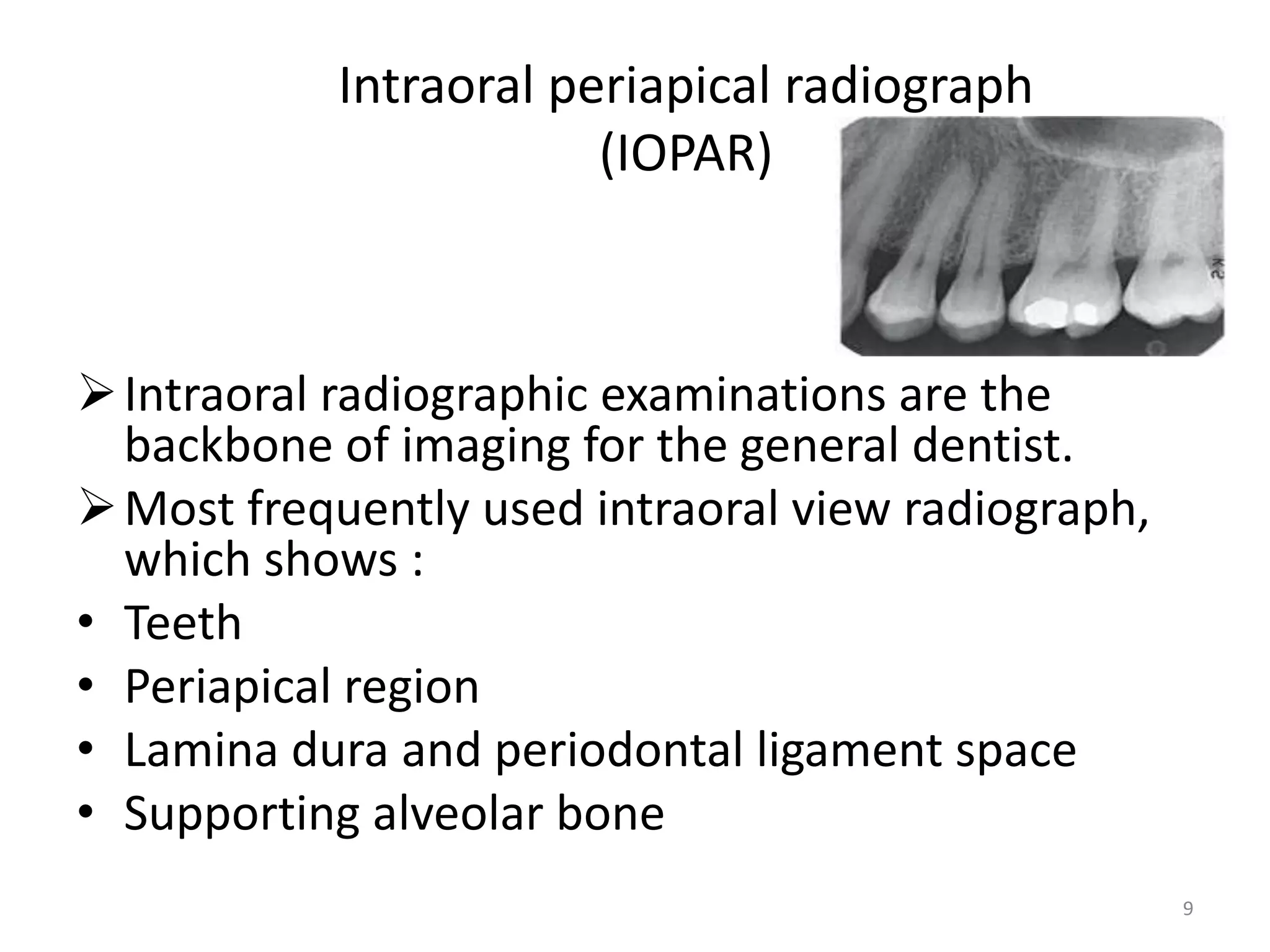 Radiology in oral & maxillofacial surgery | PPTX