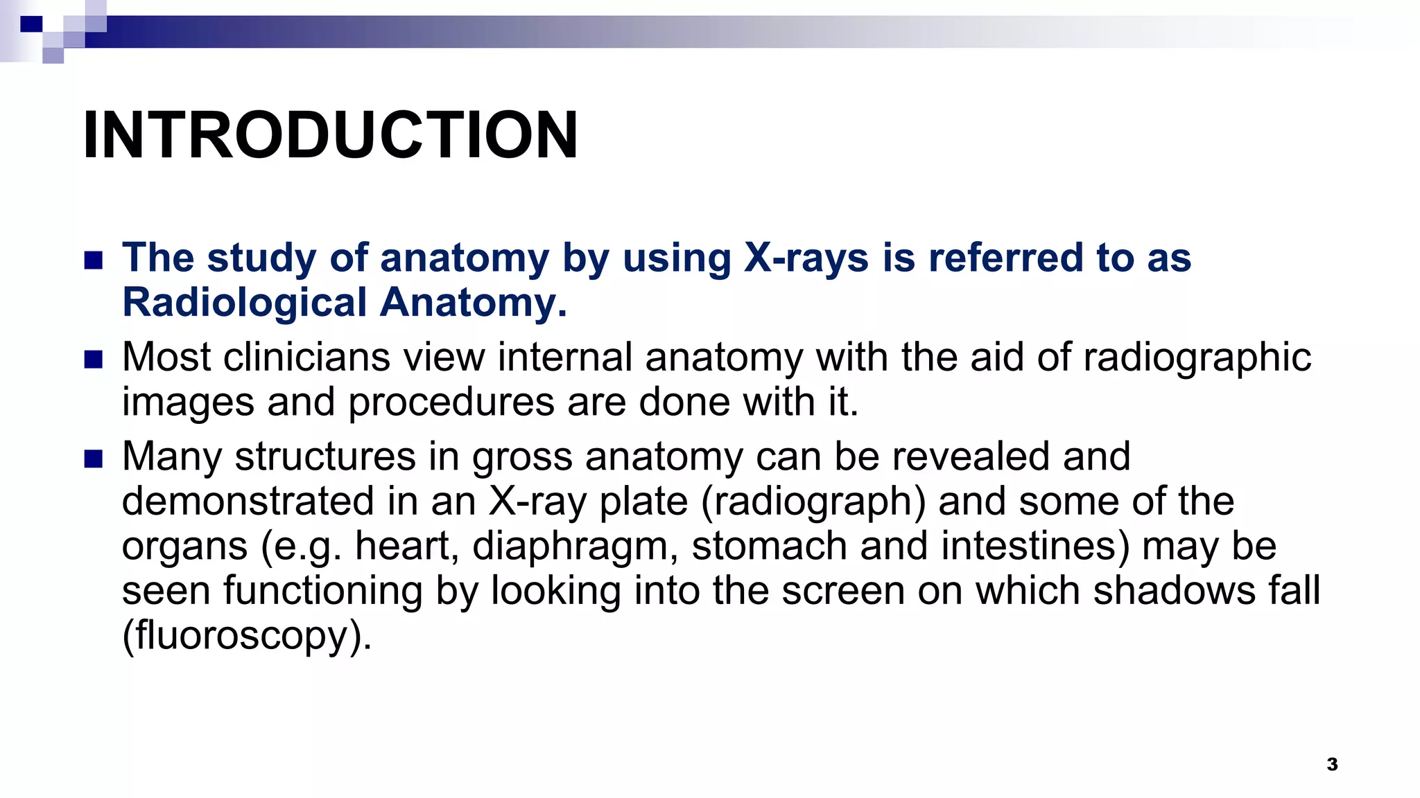 Radiological anatomy | PPT