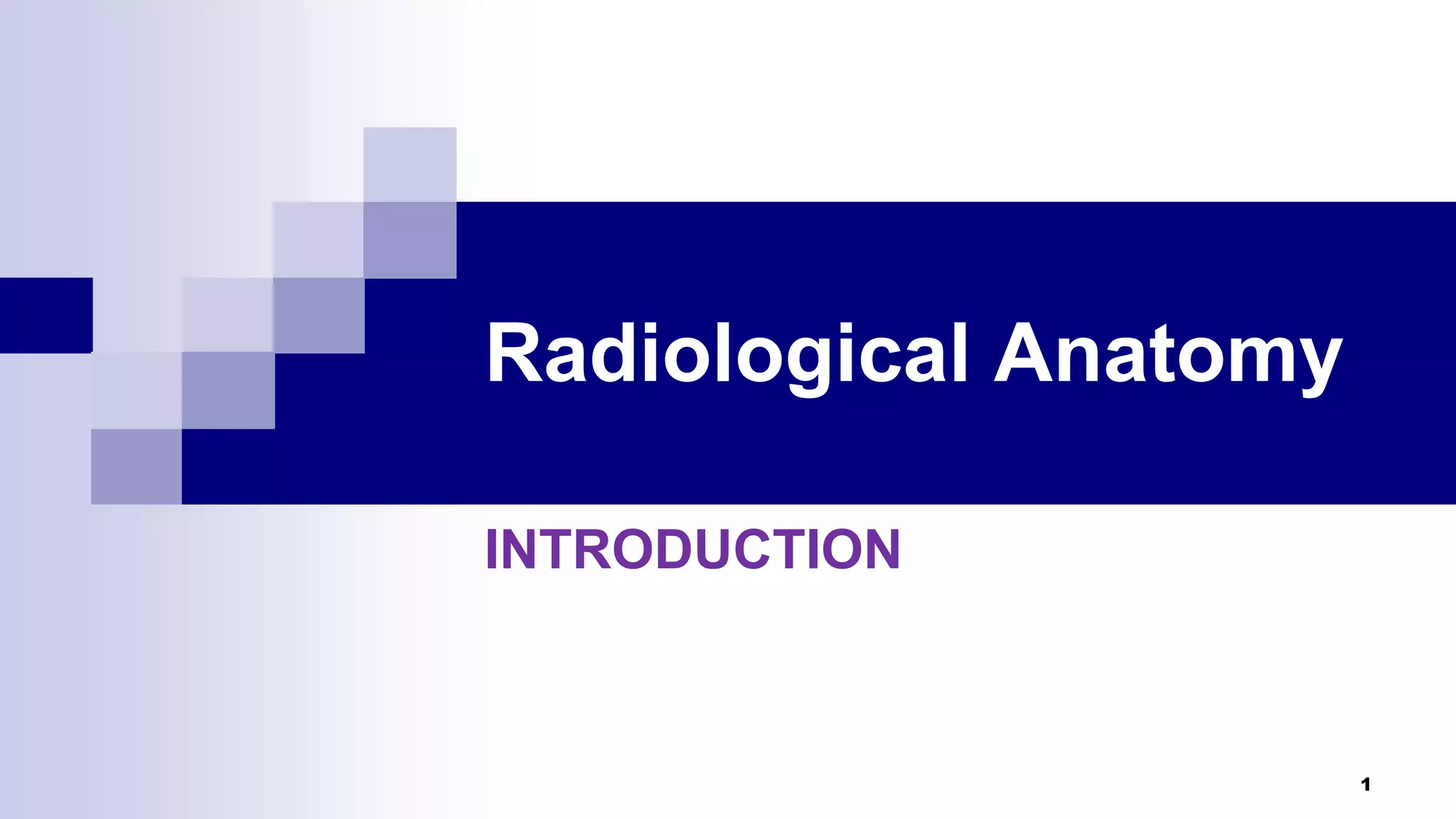 Radiological anatomy | PPT