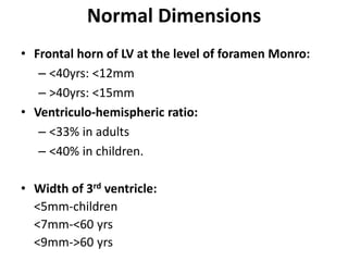 CT and MRI anatomy of brain | PPT