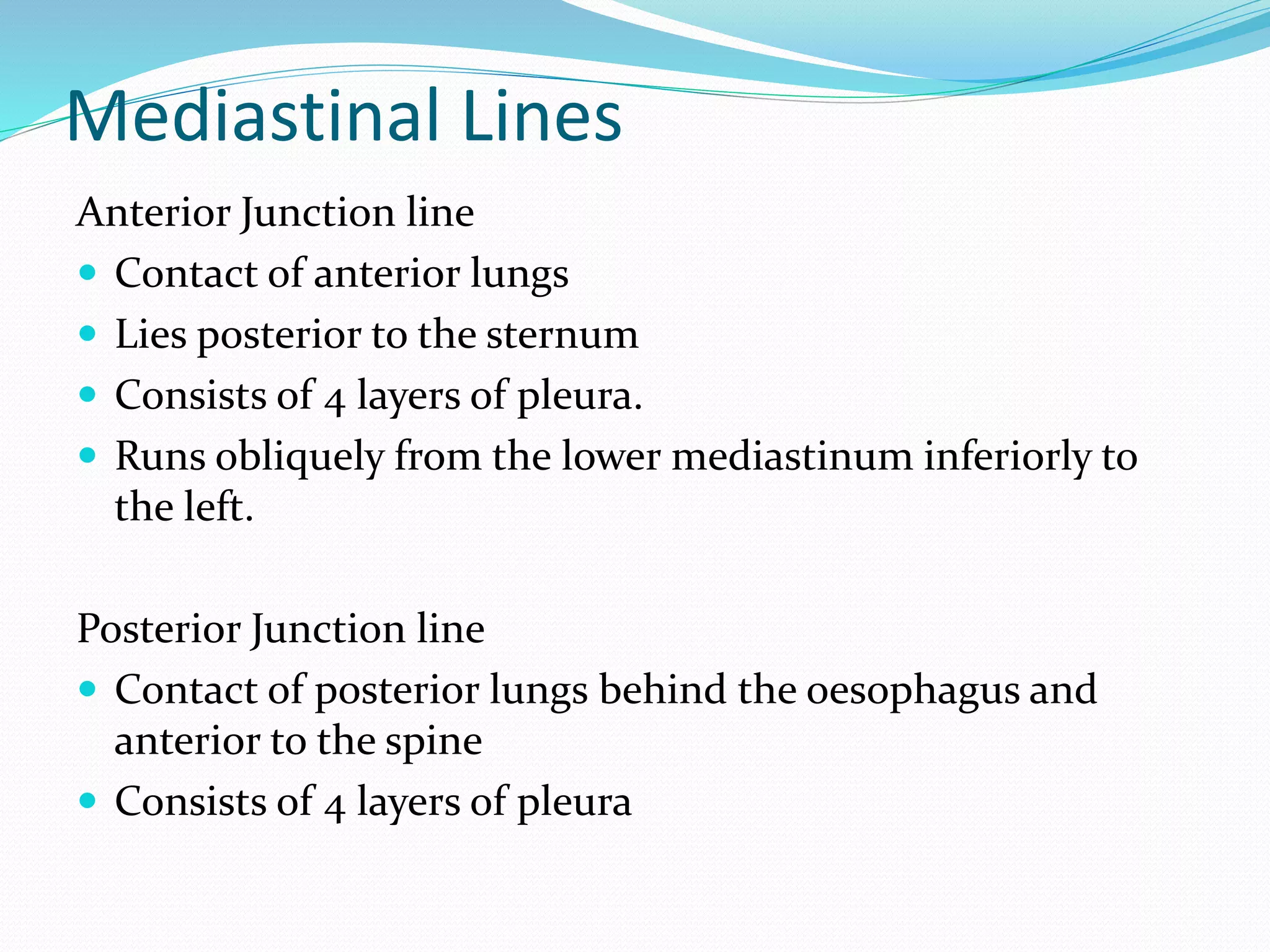 Radiological anatomy of chest including lungs,mediastinum and thoracic ...