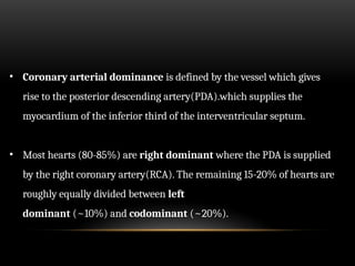 Radiological anatomy of coronary artery and its variations copy copy.pptx