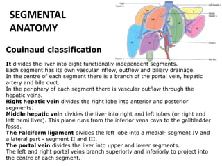 Radiological anatomy of liver segments | PPTX