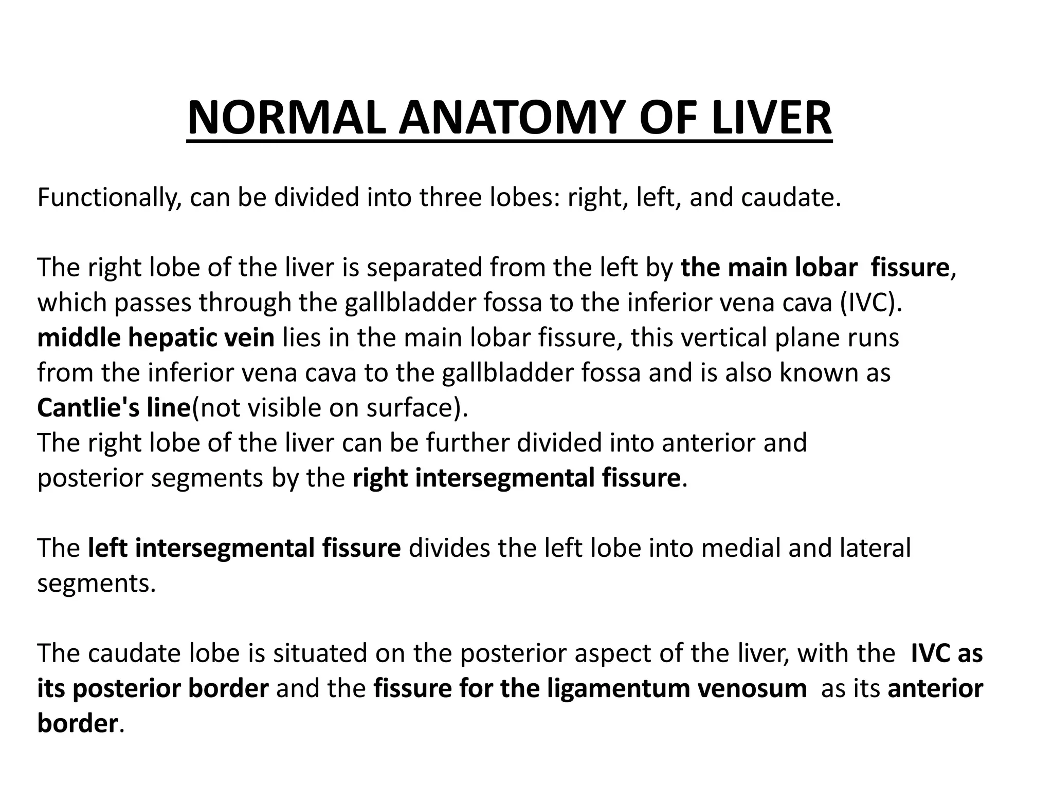 Radiological Anatomy Of Liver Segments 1pptx