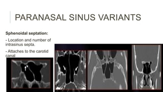 RADIOLOGICAL ANATOMY OF PNS Dr Pierre.pptx