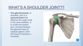 Radiological anatomy of shoulder joint | PPTX