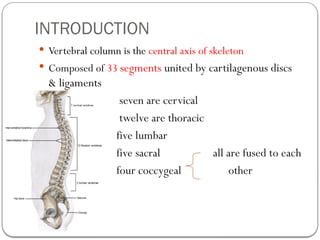 RADIOLOGICAL ANATOMY OF whole SPINE.pptx