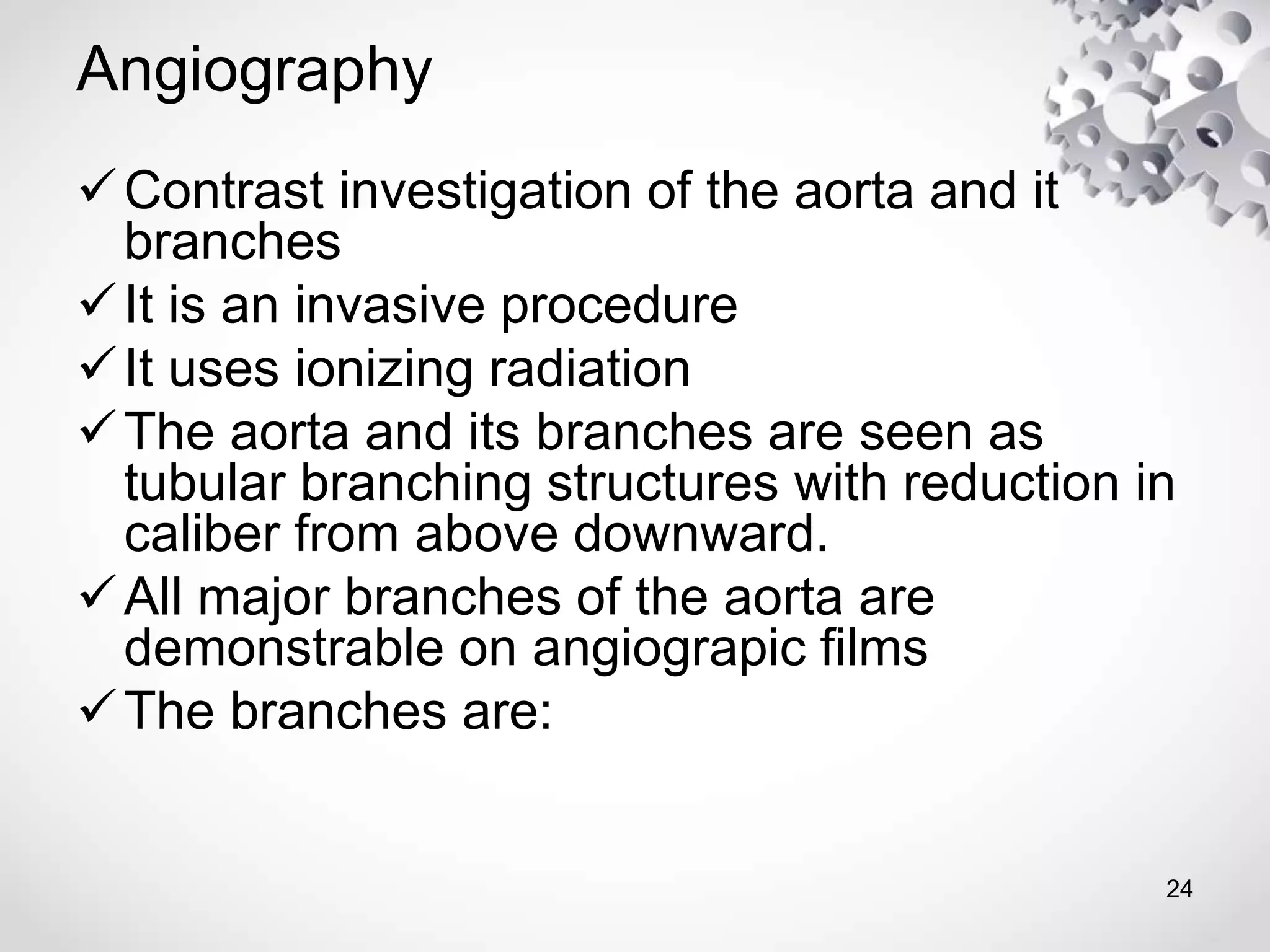 Radiological anatomy of the abdominal aorta | PPTX