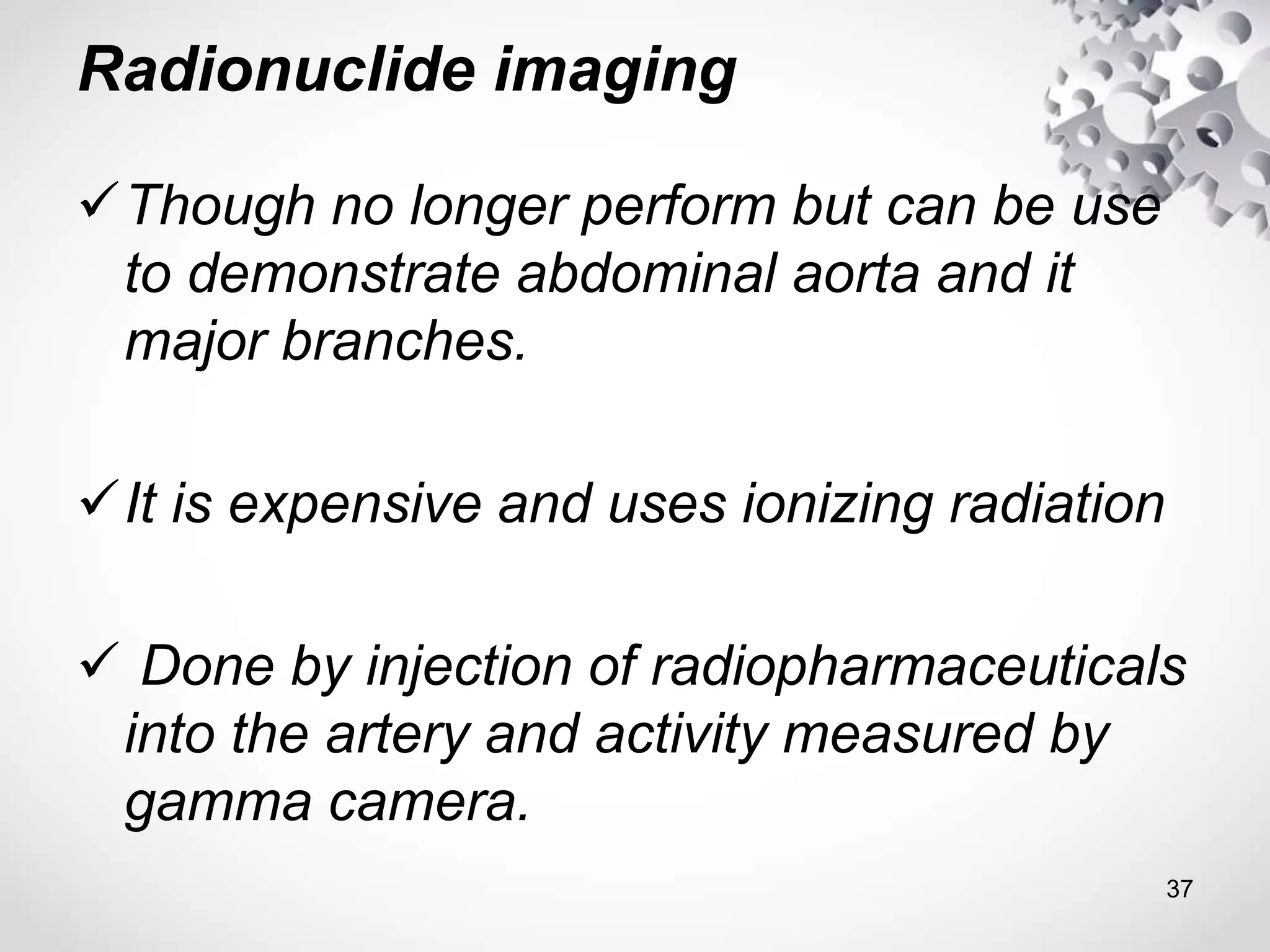 Radiological anatomy of the abdominal aorta | PPTX