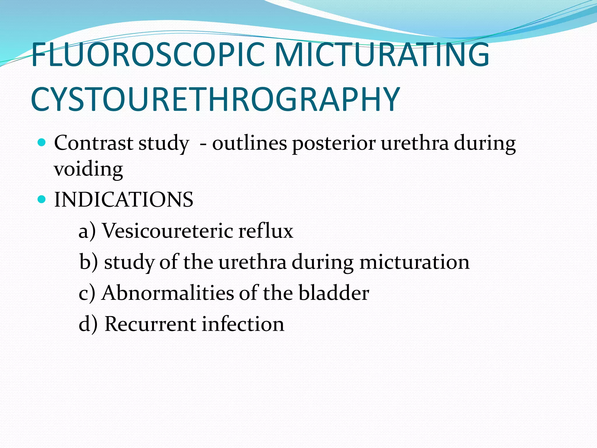 Radiological anatomy of the male urethra and techniques of imaging | PPTX