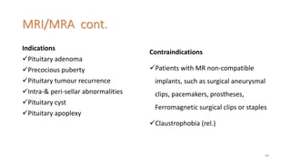 RADIOLOGICAL ANATOMY OF THE PITUITARY GLAND AND TECHNIQUES.pptx