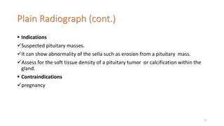 RADIOLOGICAL ANATOMY OF THE PITUITARY GLAND AND TECHNIQUES.pptx