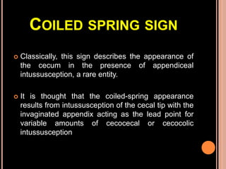 Radiology ----Classical Signs in GIT Dr. Muhammad Bin Zulfiqar | PPTX