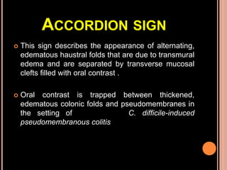 Radiology ----Classical Signs in GIT Dr. Muhammad Bin Zulfiqar | PPTX
