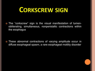 Radiology ----Classical Signs in GIT Dr. Muhammad Bin Zulfiqar | PPTX