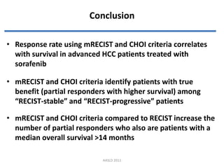 Radiological evaluation aasld 2011 | PPT