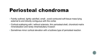 Radiological features in bone tumors | PPTX